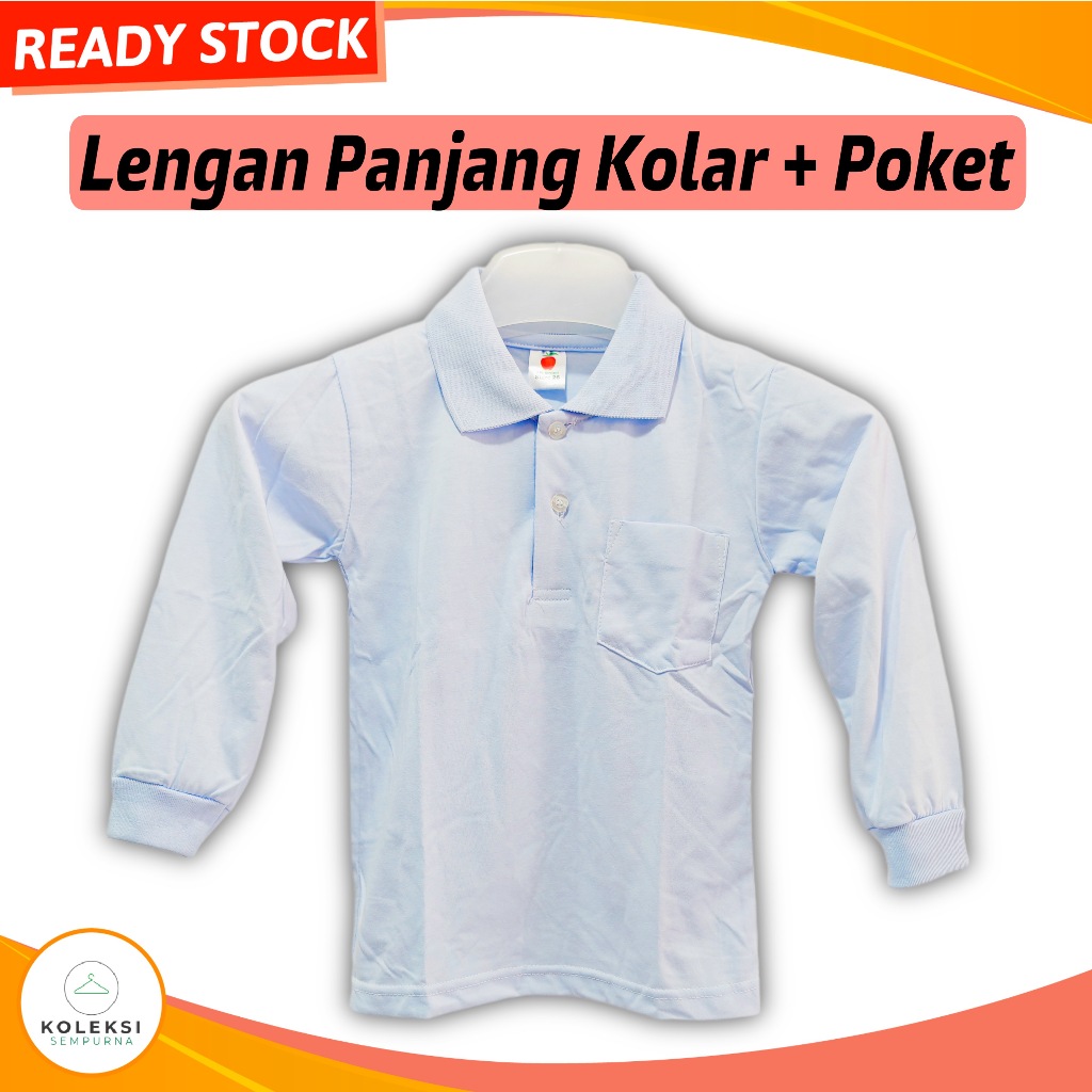 KOLEKSI SEMPURNA T-Shirt Putih Pra Sekolah Baju Putih Sukan Budak ...