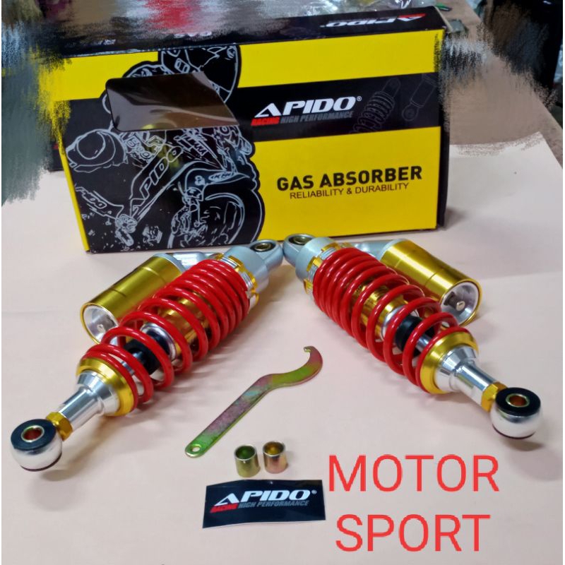 Absorber EX5 APIDO Set 330mm 270 Gas Tank Adjustable Heavy Duty GBO C70 ...