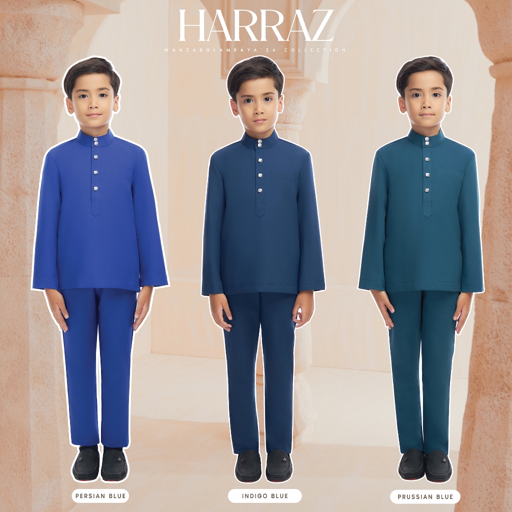Harraz Baju Melayu Kids | Shopee Malaysia
