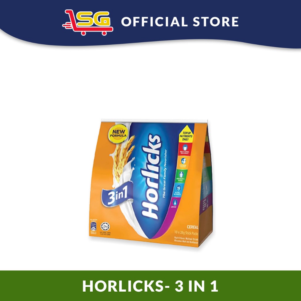 SG | Horlicks 3 IN 1 (28gx10s) | Shopee Malaysia