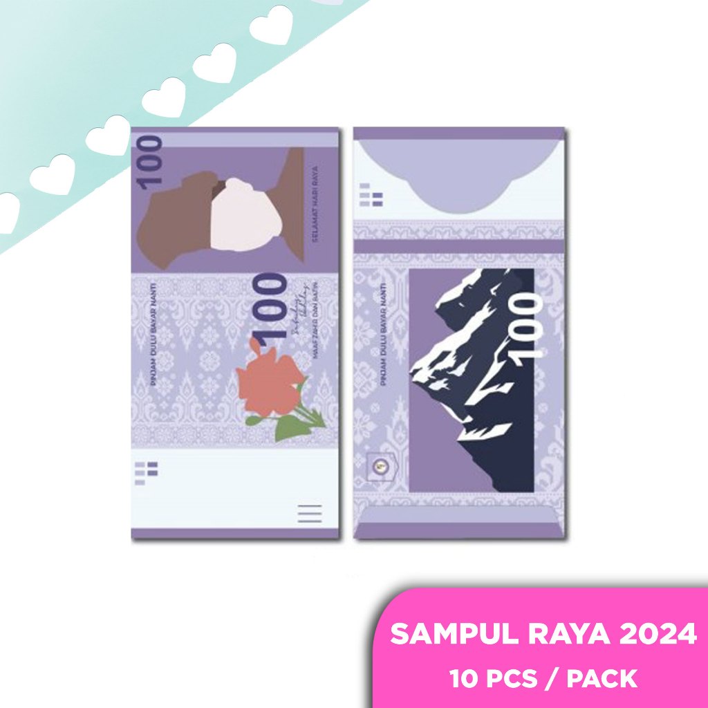 Sampul Duit Raya Viral Ringgit (10pcs / pkt) - 10 keping Angpao Hari ...