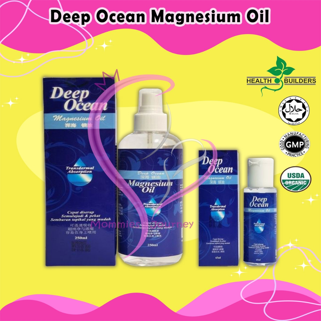Deep Ocean Magnesium Oil Health Builders Minyak Mg Healthy Builder ...