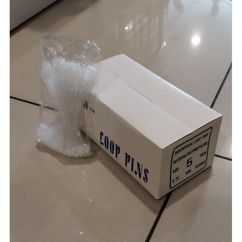 (Special Offer)1BOX 5000 Pcs Transparent Snap Lock Pins Loop Price Tag ...