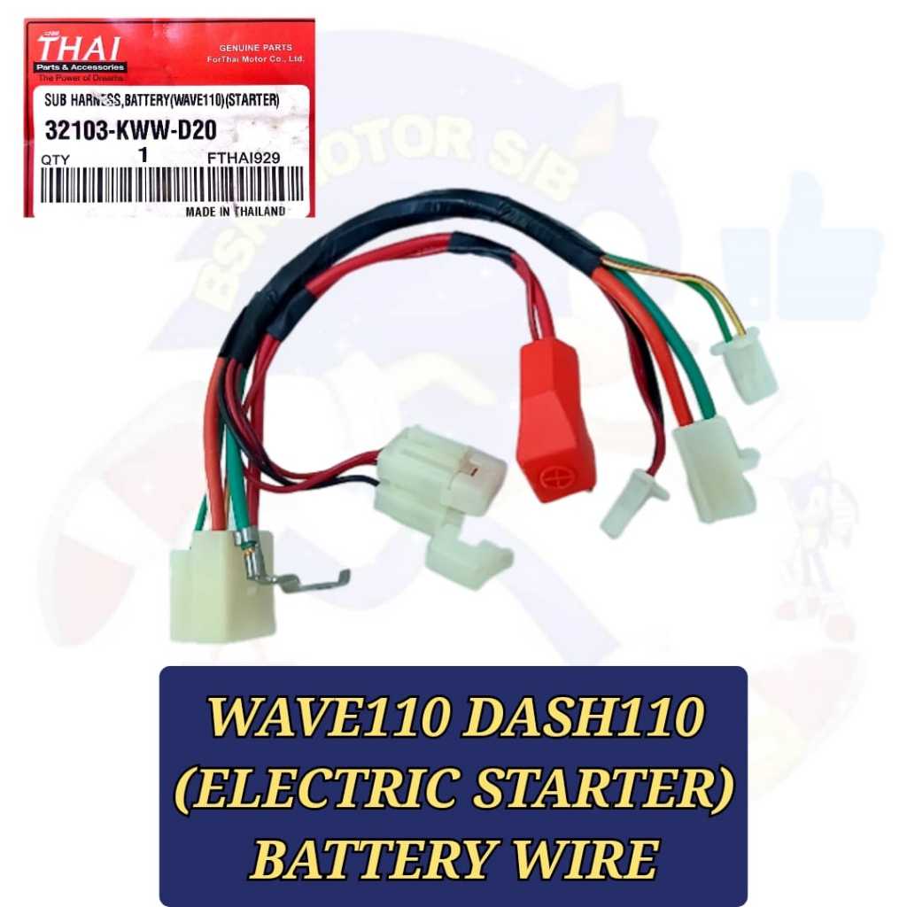 (ELECTRIC STARTER) ORIGINAL HONDA WAVE110 WAVE 110/WAVE110RS/DASH ...