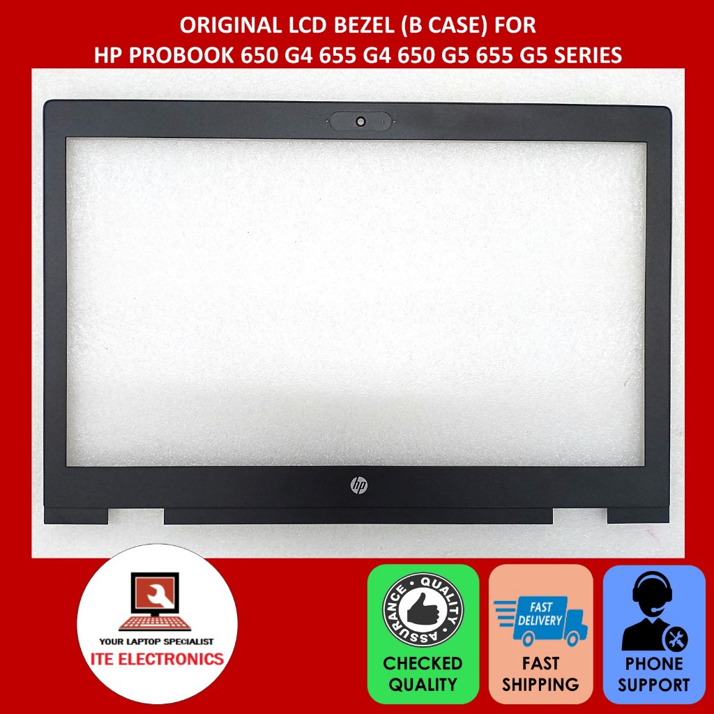 ORIGINAL HP PROBOOK 650 G4 655 G4 650 G5 655 G5 SERIES LCD BEZEL B CASE ...