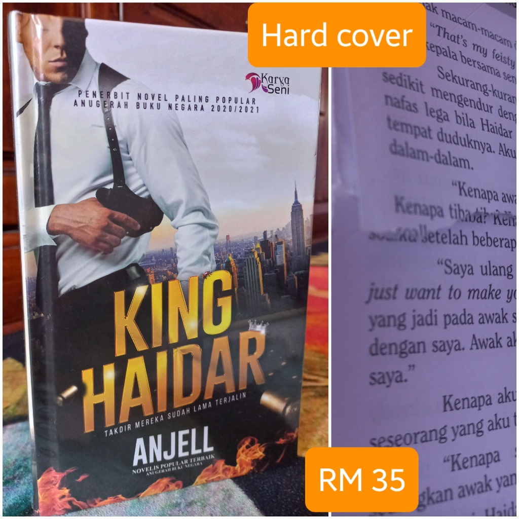 (USED) - King Haidar Anjell - Hard Cover | Shopee Malaysia