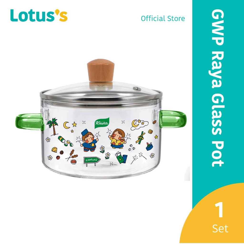 GWP Raya Glass Pot - Knorr | Shopee Malaysia