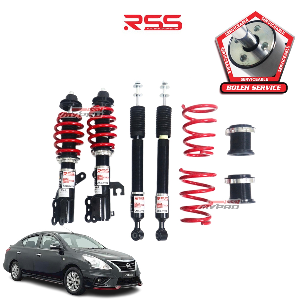 RSS Road Stabilization System Adjustable Absorber Suspension for Nissan ...