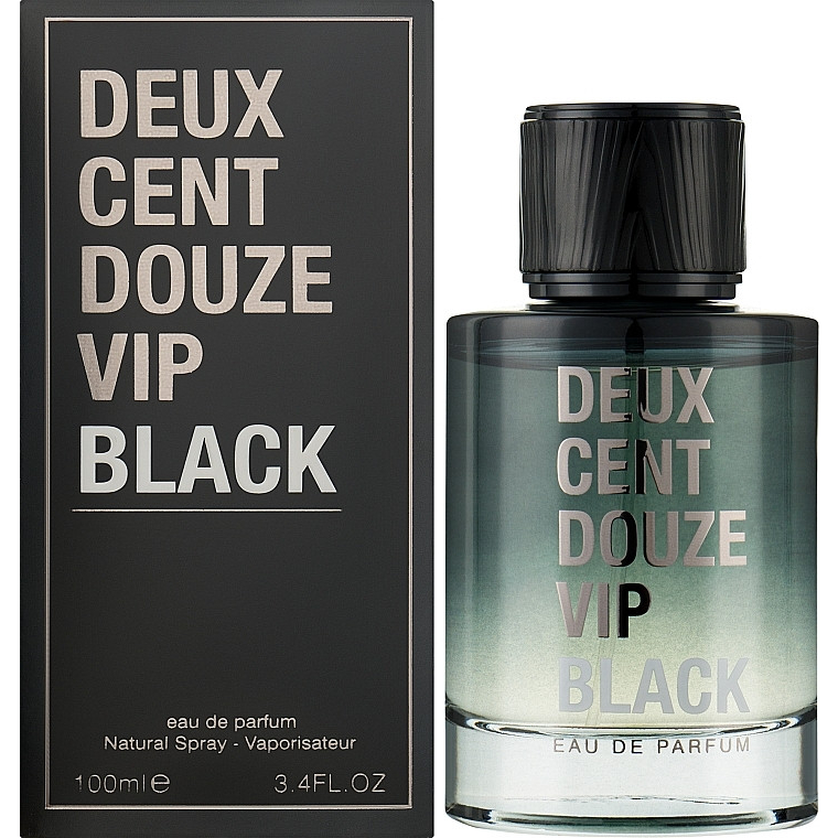 100% Original, Deux Cent Douze Vip Black EDP Parfum - 100ML By ...