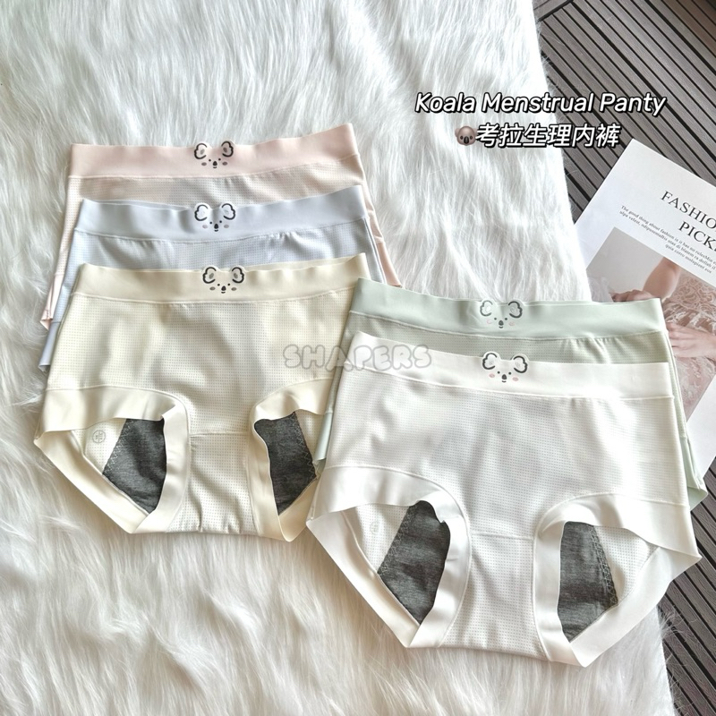 SHAPERS | Koala Menstrual Period Panty - Prevent Staining Leaking ...