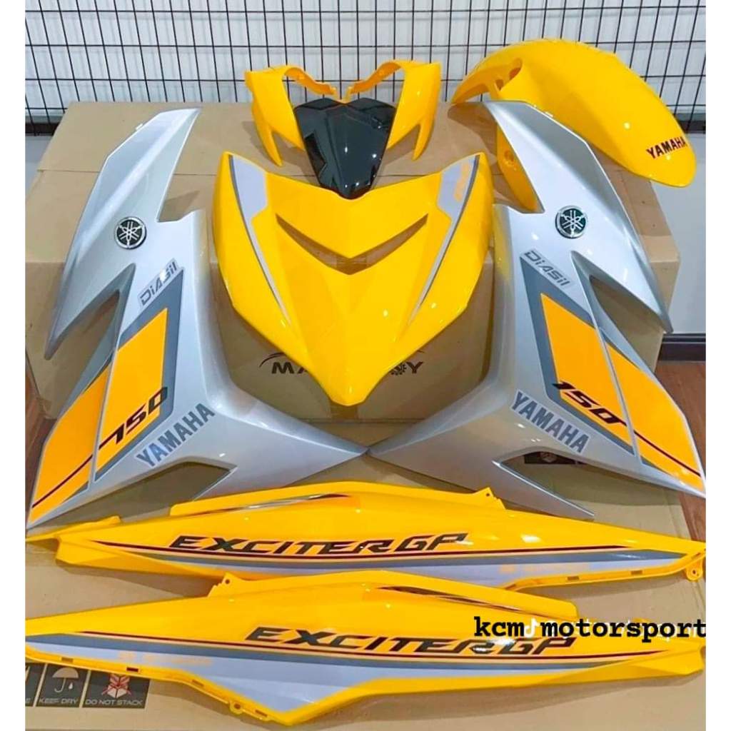 HLD COVER SET Y15ZR V1 V2 EXCITER GP SIAP PASANG STICKER | Shopee Malaysia