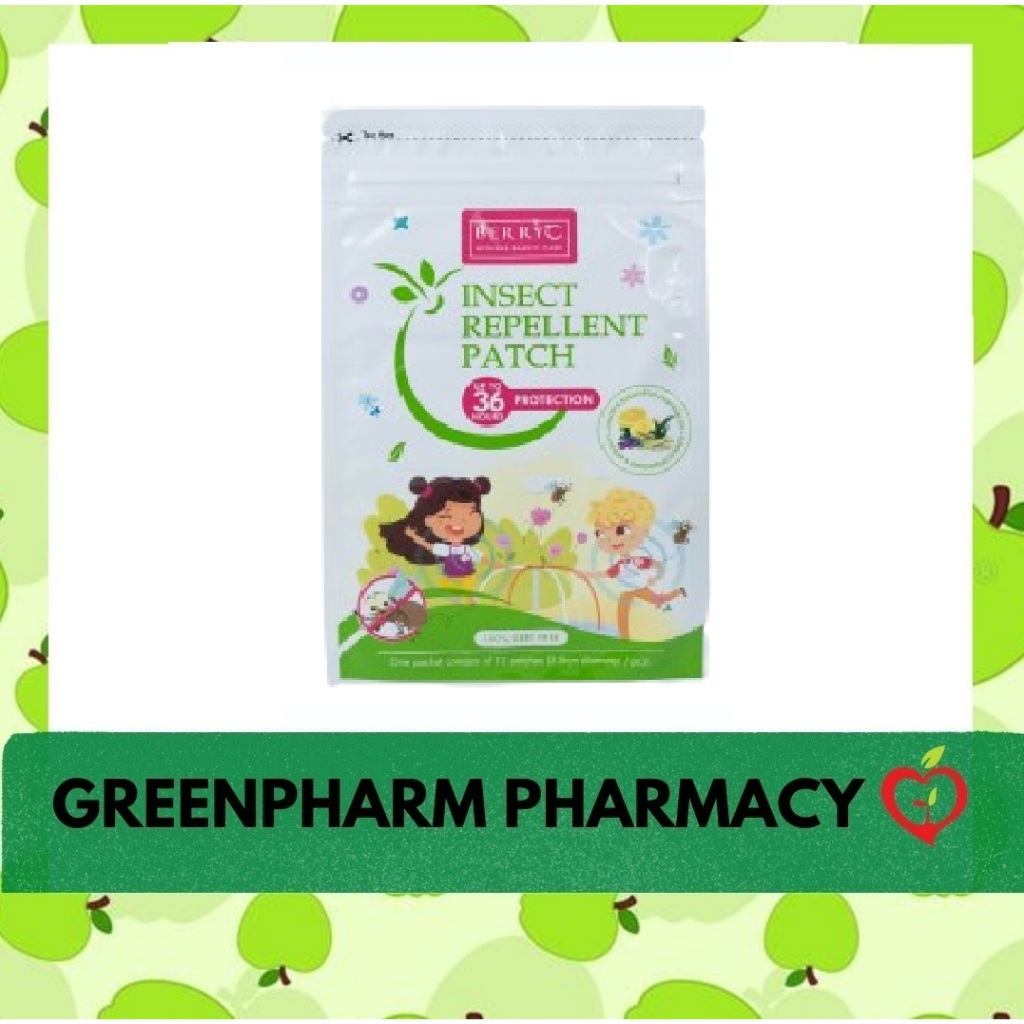 Berry C Insect Repellent Patch 12's (EXP: 09/2025) | Shopee Malaysia