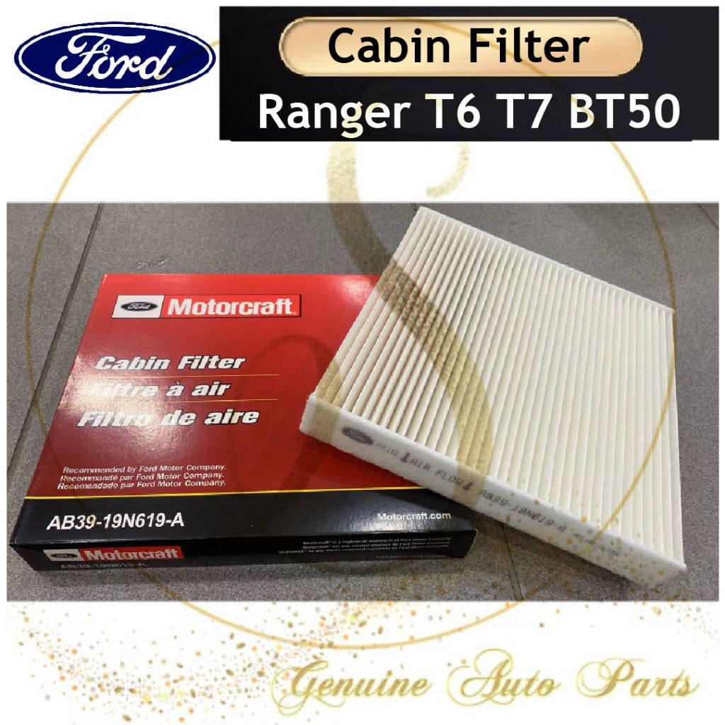 (100% ORIGINAL) FORD AIR COND FILTER FORD RANGER T6 T7 MAZDA BT50 CABIN ...