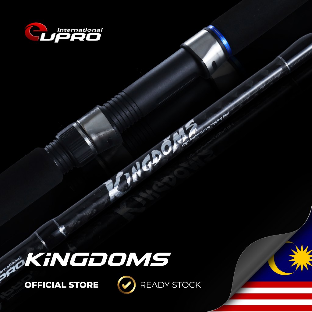 Eupro Kingdoms SALTWATER Jigging Rod | Shopee Malaysia