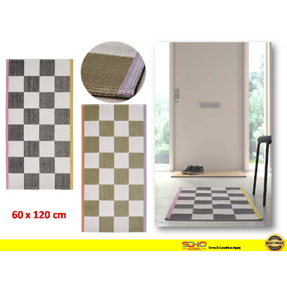 IKEA-KLASSRUM Rug, flatwoven, 60x120 cm | Shopee Malaysia