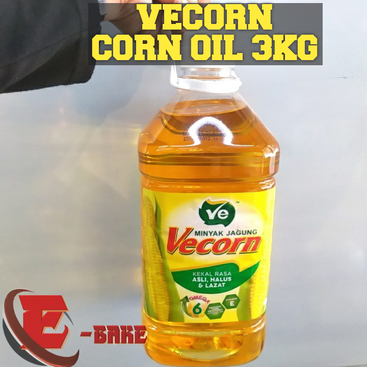 3KG VECORN | CORN OIL 3KG | HALAL (1PCS) | Shopee Malaysia