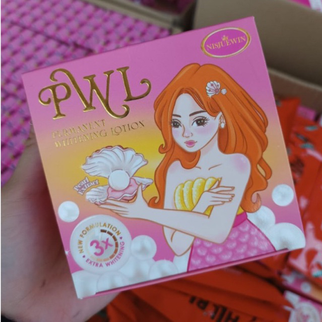 PWL LOTION WHITENING VIRAL NEW FACE BODY 50g | Shopee Malaysia