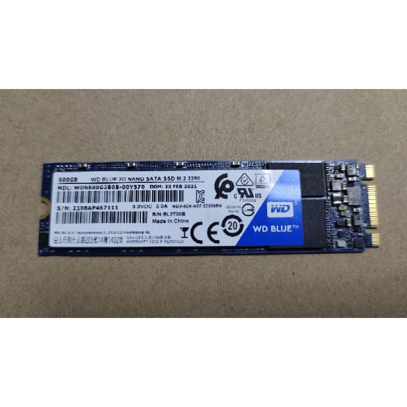 SSD 512GB western digital PC SN530 NVMe M.2 2280 | Shopee Malaysia
