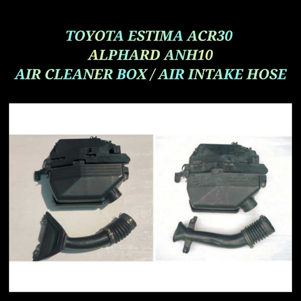 🇯🇵🇯🇵 Air Cleaner Box / Hose / Pipe Toyota Estima Previa ACR30 00-05 ...