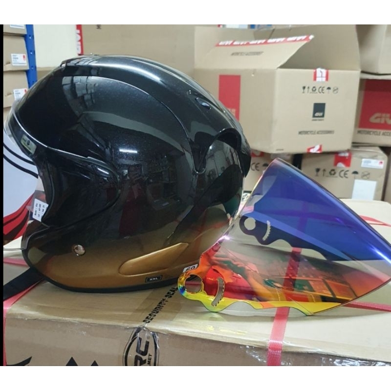 ARC Ritz Helmat Two Tone SPECIAL COLOUR & ORIGINAL ARC TITAN BLUE VOSOR ...