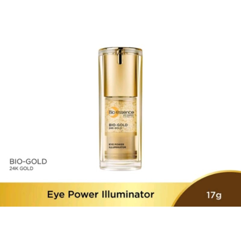 BIO-ESSENCE Bio-Gold 24K Gold Eye Power Illuminator 17ml | Shopee Malaysia