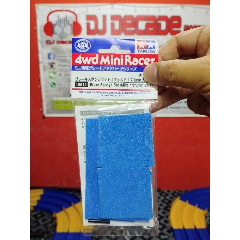 TAMIYA 1/2/3mm BRAKE SPONGE SET (MILD, BLUE) | Shopee Malaysia