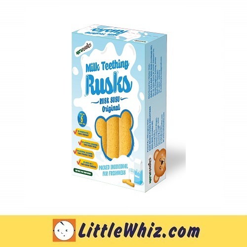 Natufoodies: Milk Teething Rusks ( ORIGINAL BABY SNACKS / BABY FOOD ...