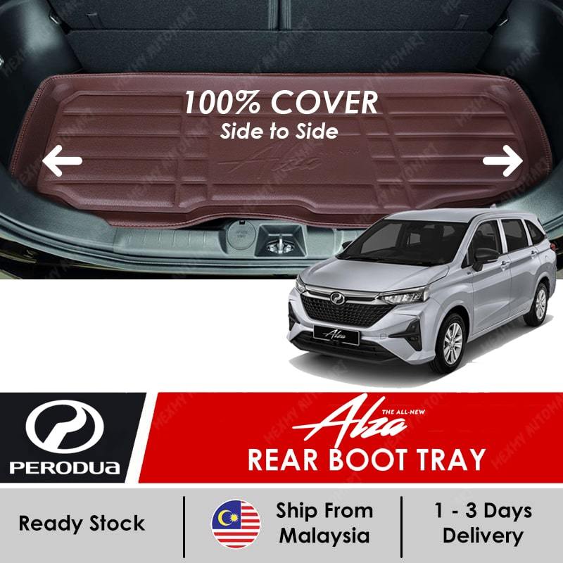 Perodua New ALZA 2022 - 2025 Boot Tray Mat Cover Accessories Gear Up ...