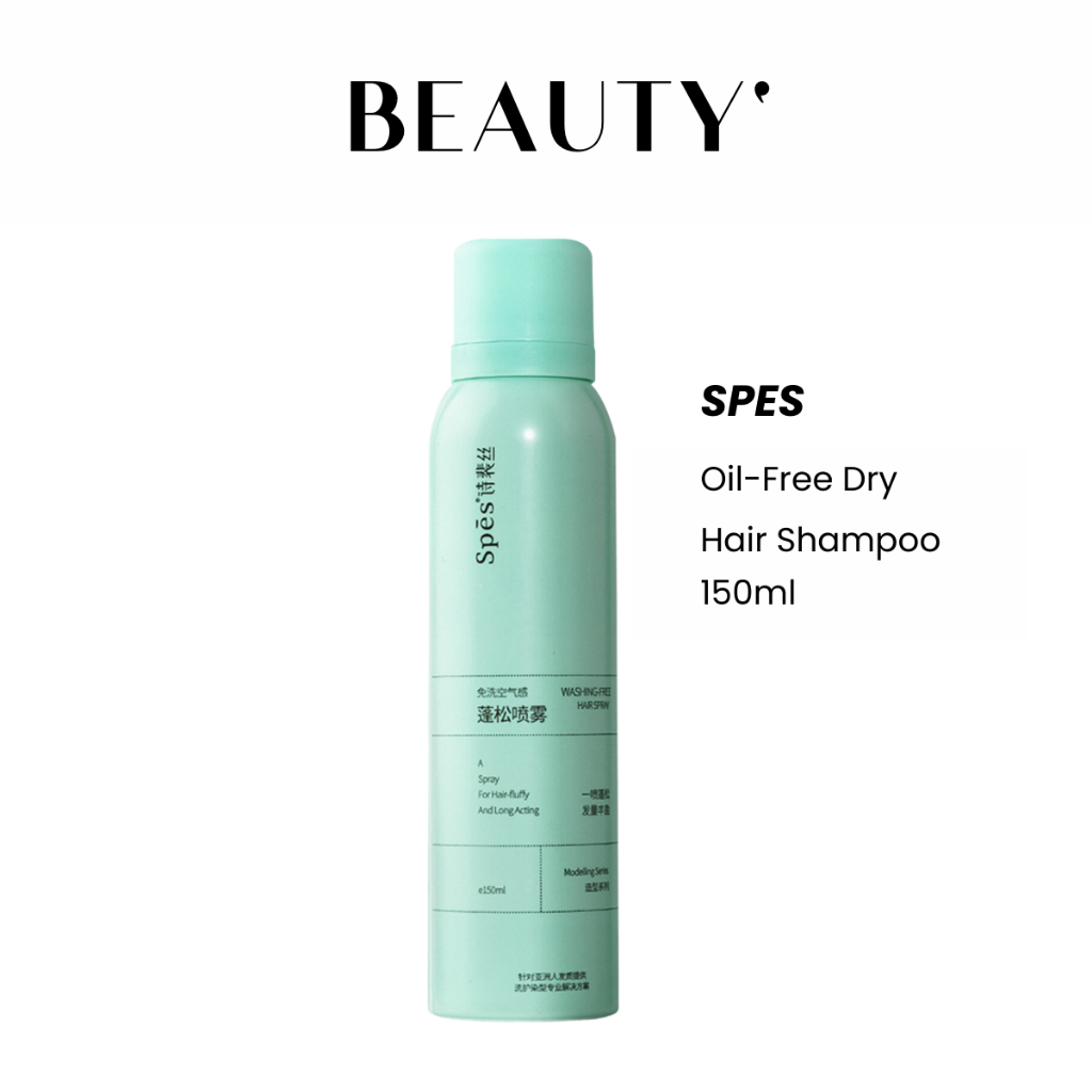 Spes Hair Spray Spes Dry Shampoo Hair Spray Oil Control Wash Free Hair ...