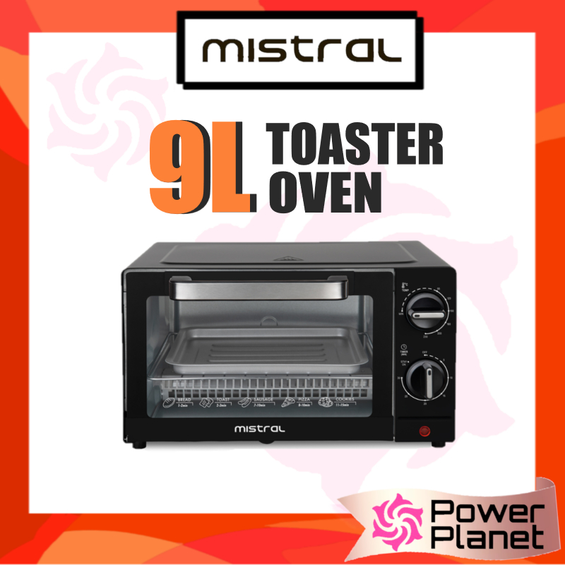 Mistral 9L Toaster Oven MTO2705 / Elba 10L Toaster Oven EOT-J1089(BK ...