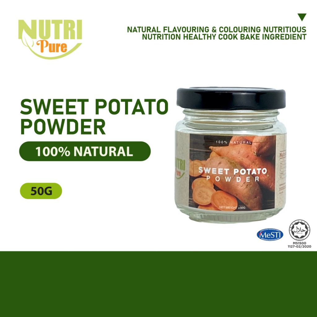 Nutri Pure Sweet Potato Powder (50g) | Serbuk Ubi Keledek Merah ...