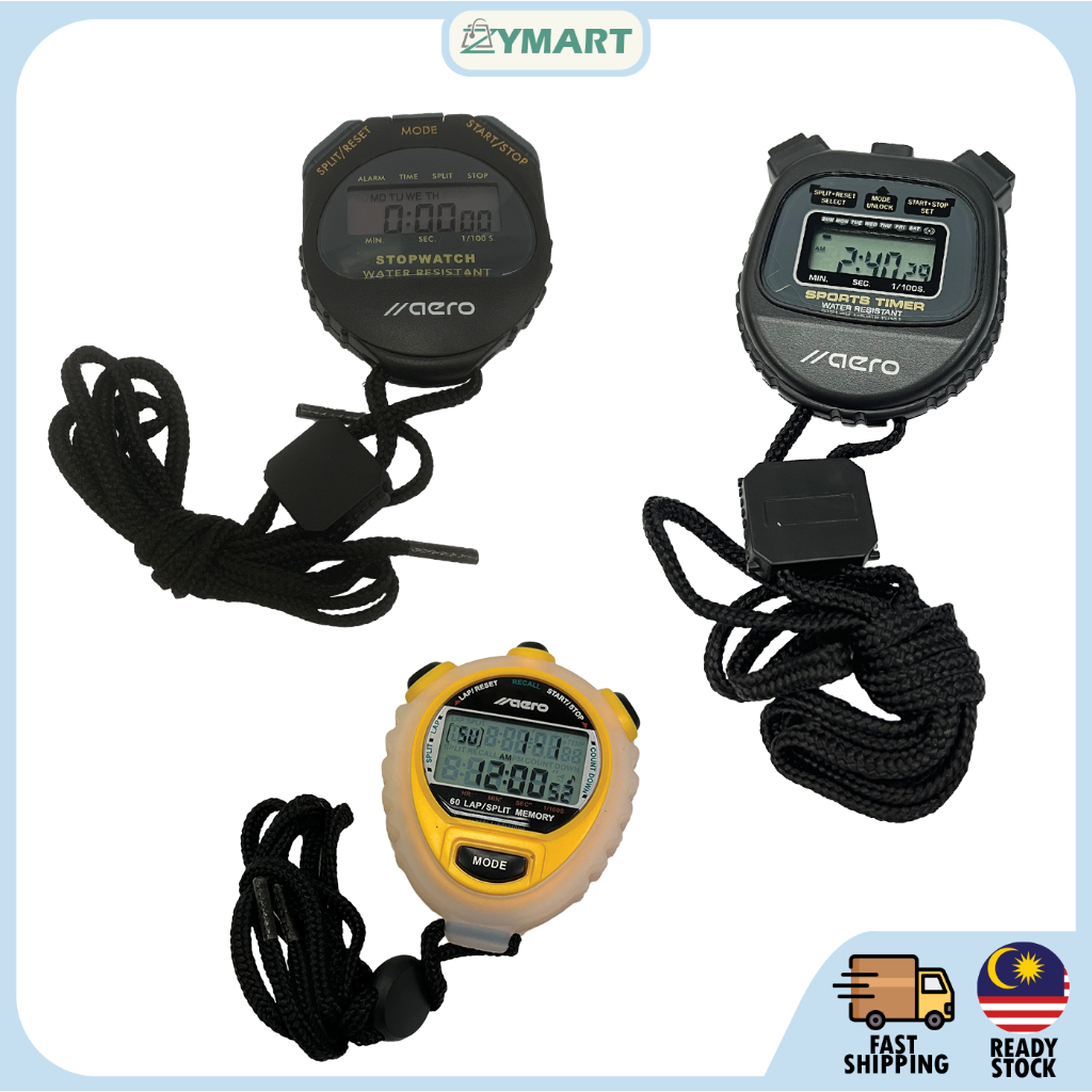 [Quality] Professional Digital Handheld LCD Chronograph Sports ...
