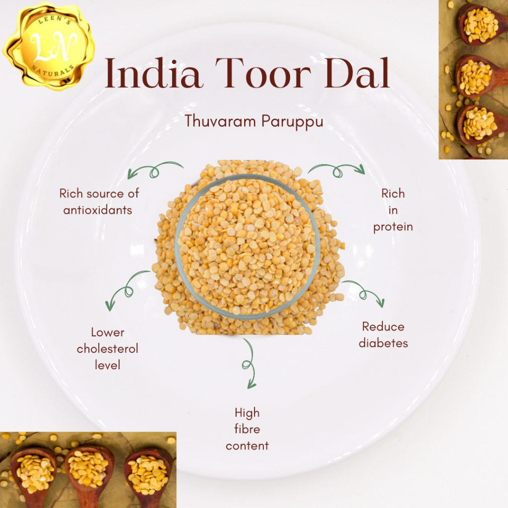 Leen Naturals High Quality Premium TOOR DHALL / THUVARAM PARUPPU ...