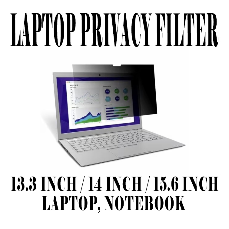 Laptop Privacy Screen Removable 16:9 Aspect Privacy Filter Screen ...