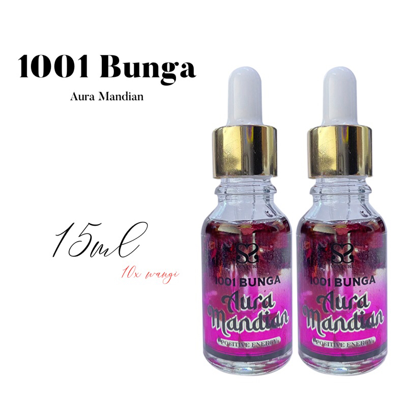 [ 15ml ] Pati 1001 bunga Mandi Aura 🔥🔥 | Shopee Malaysia