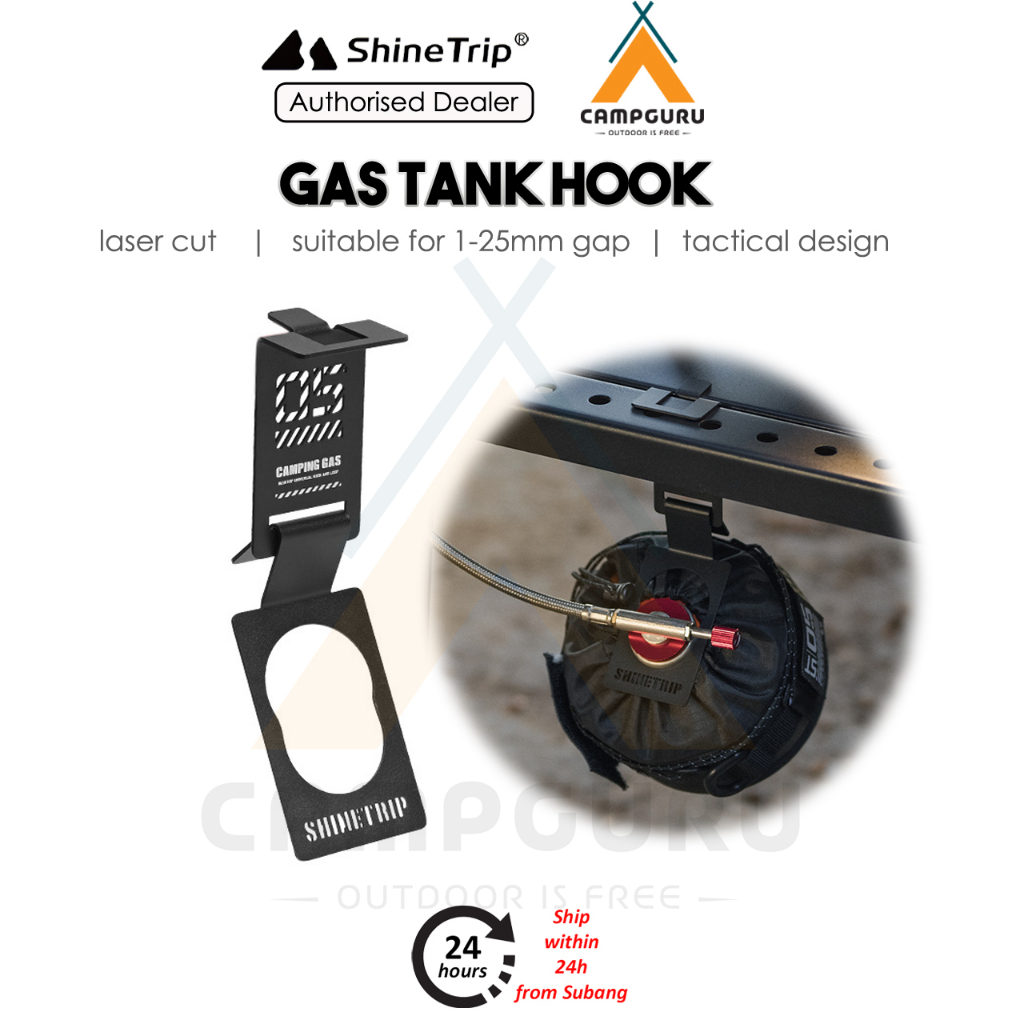 ShineTrip Gas Canister Desktop Hook Tank Tactical Portable Hanging ...