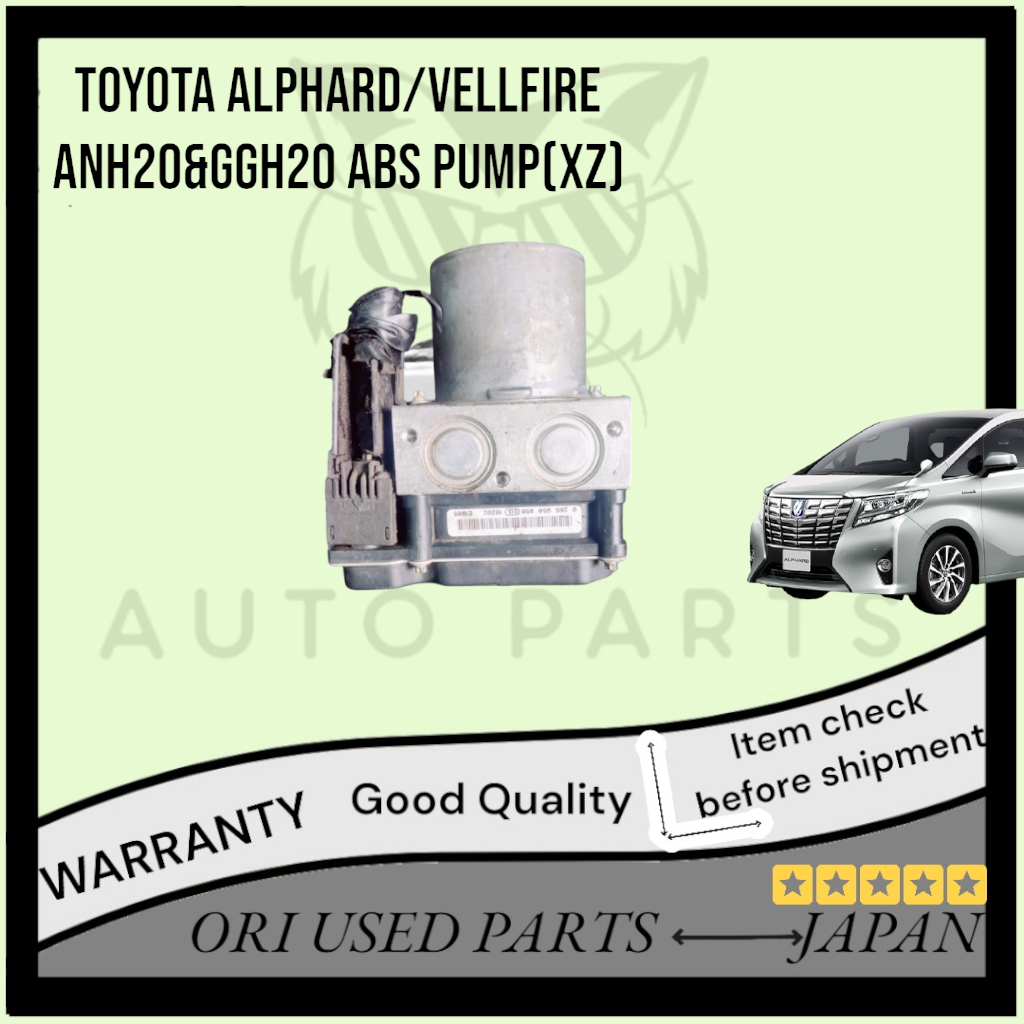 TOYOTA ALPHARD/VELLFIRE ANH20&GGH20 ABS PUMP(XZ) | Shopee Malaysia