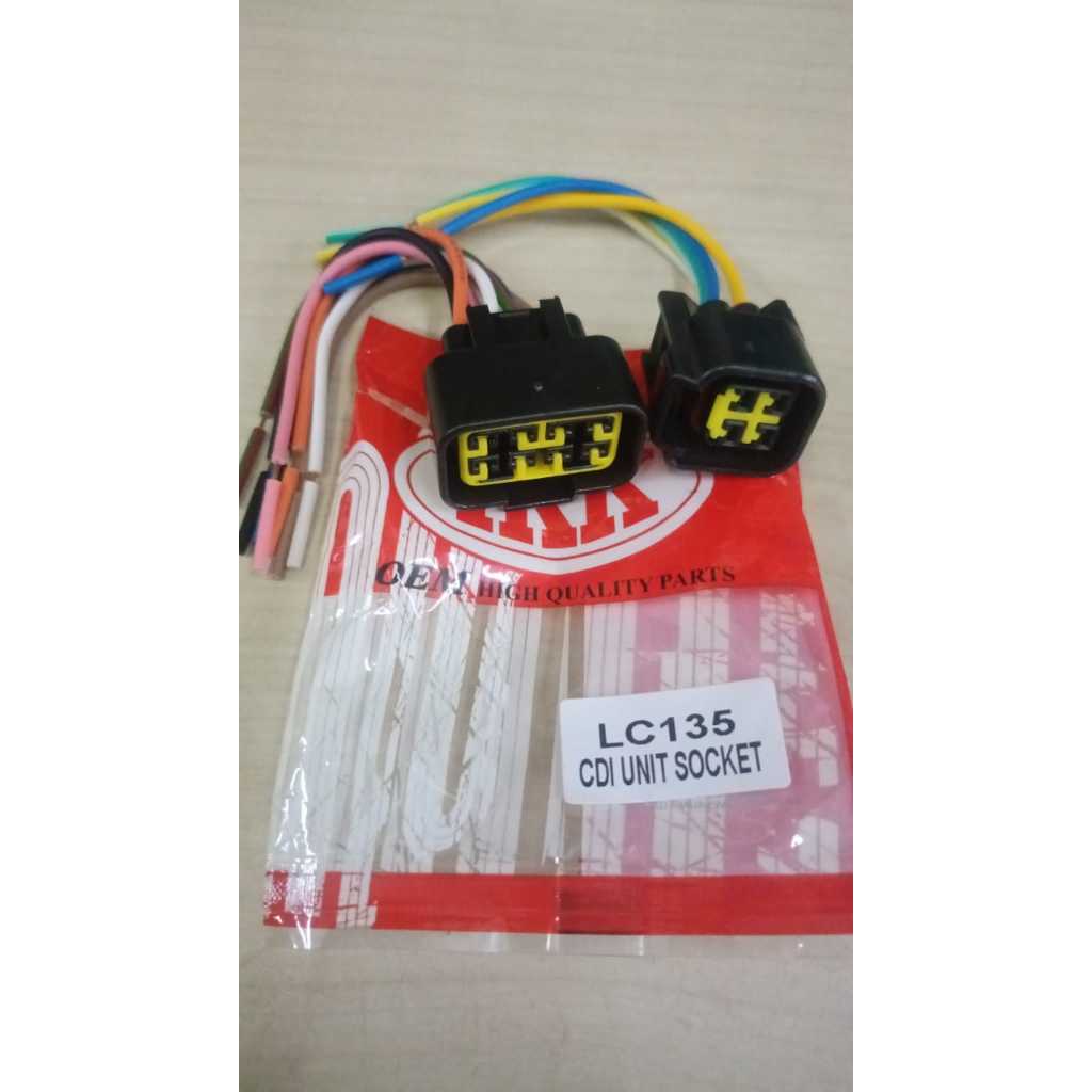 YAMAHA LC135 135LC LC 135 V1 V2 V3 V4 V5 V6 CDI UNIT SOCKET CDI UNIT SOCKET C.D.I UNIT SOCKET ...