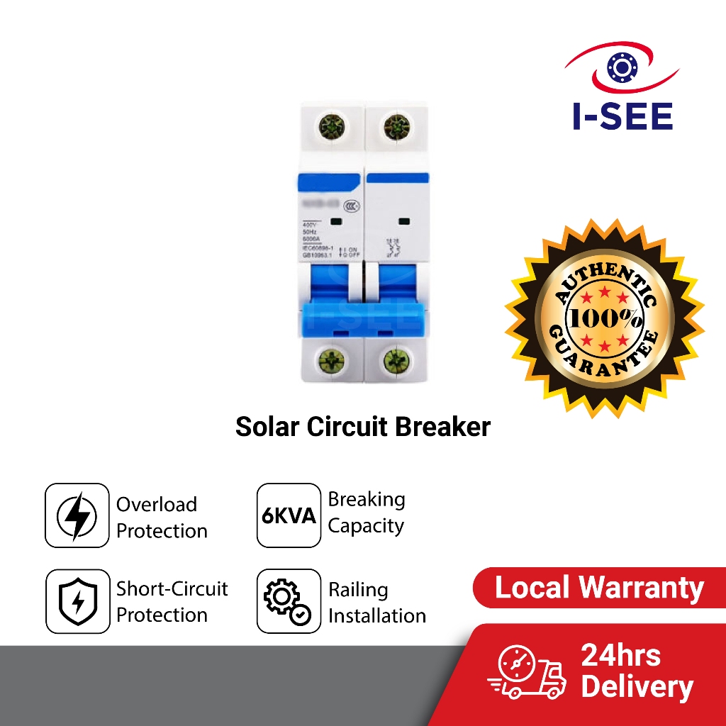 Miniature Circuit Breaker (32A,2P) | MCB Pemutus Litar power switch ...