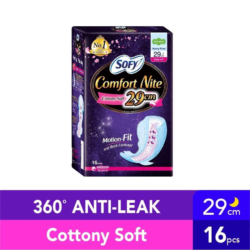 sofy Body Fit Night slim wing ( 29 cm x 16 Pcs ) | Shopee Malaysia