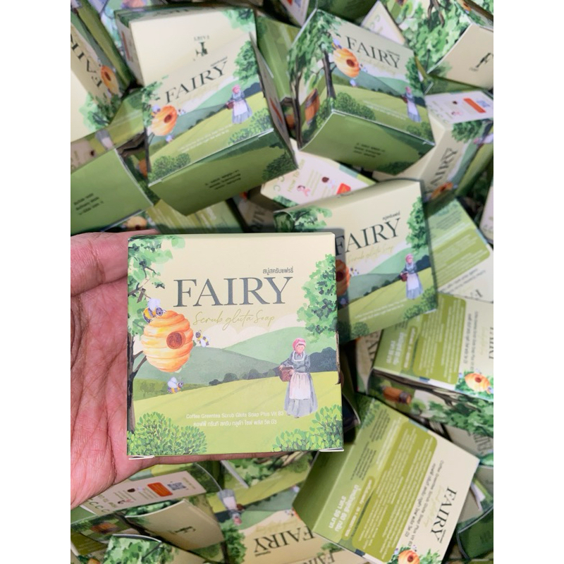 FAIRY SABUN SCRUB GLUTA TEH HIJAU 💯 | Shopee Malaysia
