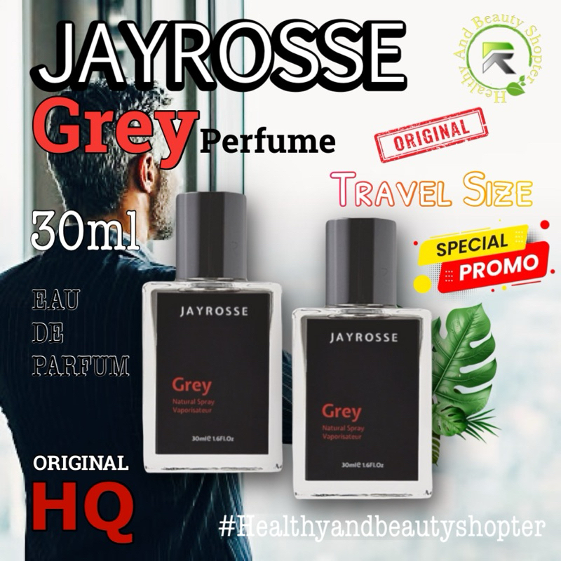 [MEGA DEAL] JAYROSSE GREY PERFUME EDP 100% ORIGINAL HQ | Shopee Malaysia