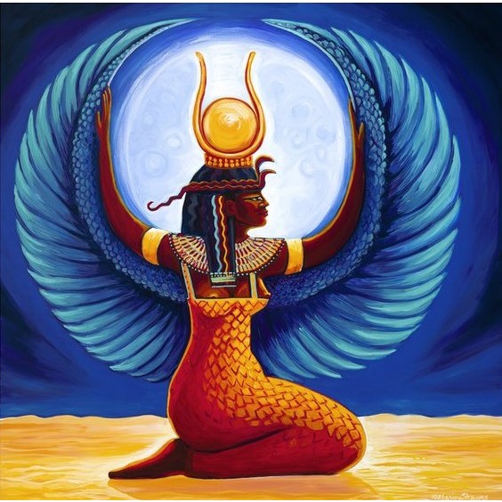 GODDESS ISIS THE POWER OF THE DIVINE FEMININE | Shopee Malaysia