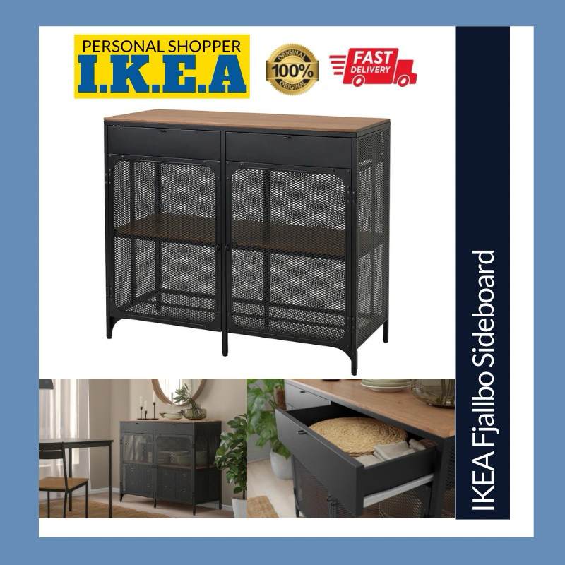 [INSTALLATION SERVICE PROVIDED] IKEA Fjallbo Sideboard Hallway Cabinet ...
