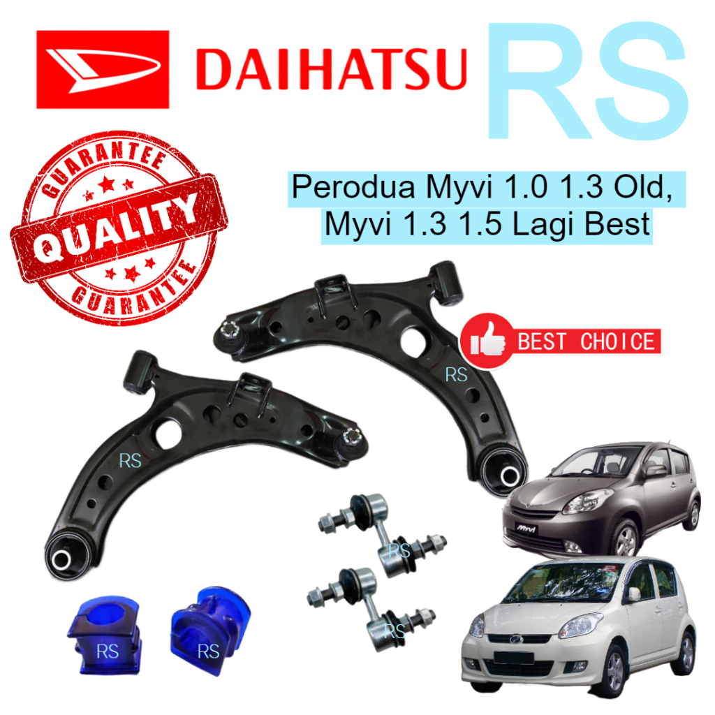 6 Item Combo Set Perodua Myvi Old, Myvi 1.3 1.5 Lagi Best Front Lower ...