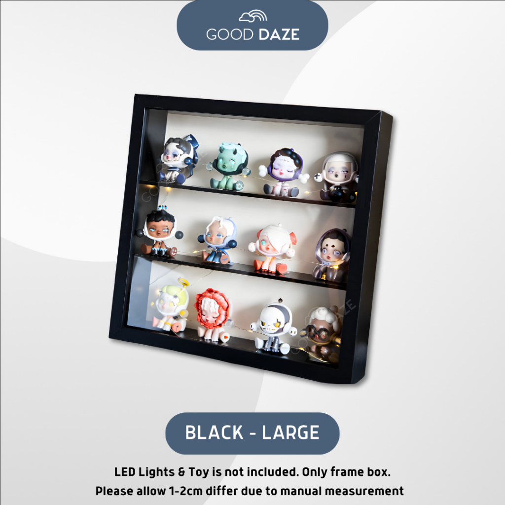 GOOD DAZE Popmart Display Box Frame Box Toy Display Storage Box Cabinet ...