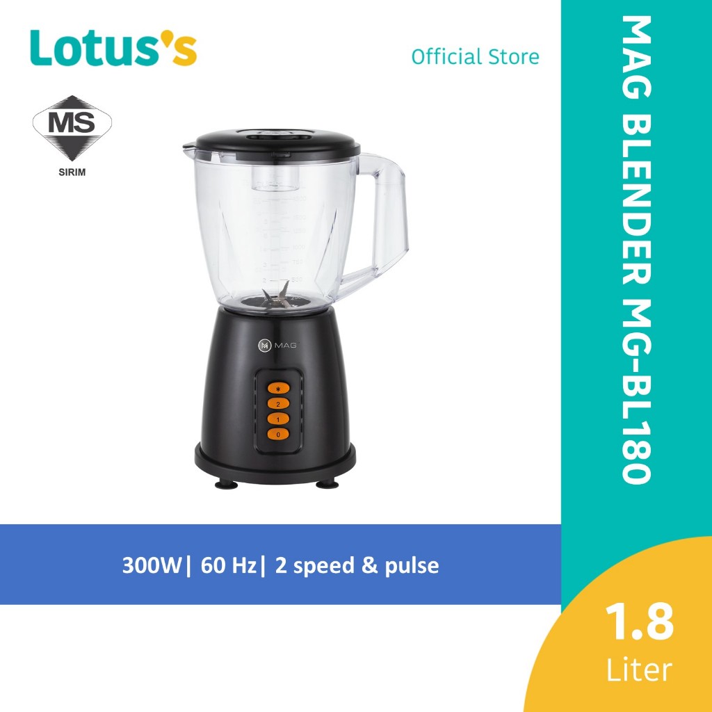 MAG BLENDER 1.8L MG-BL180 300W | Shopee Malaysia