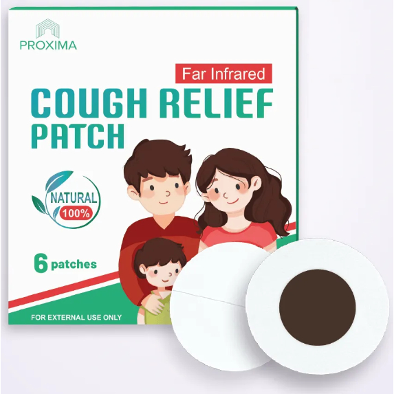 Proxima Far infrared Cough Relief Patch 6's Patches Exp: 08/2027 ...