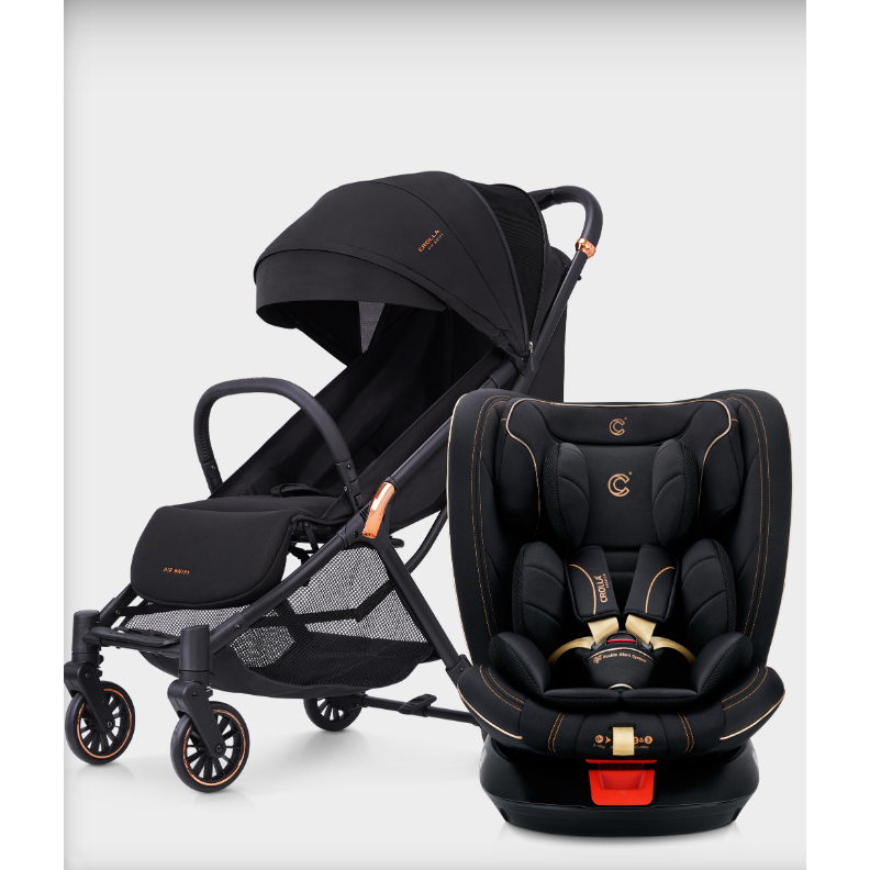 Crolla Nex360 Isofix Spin 360 Car Seat + Crolla Air Swift Auto Compact ...