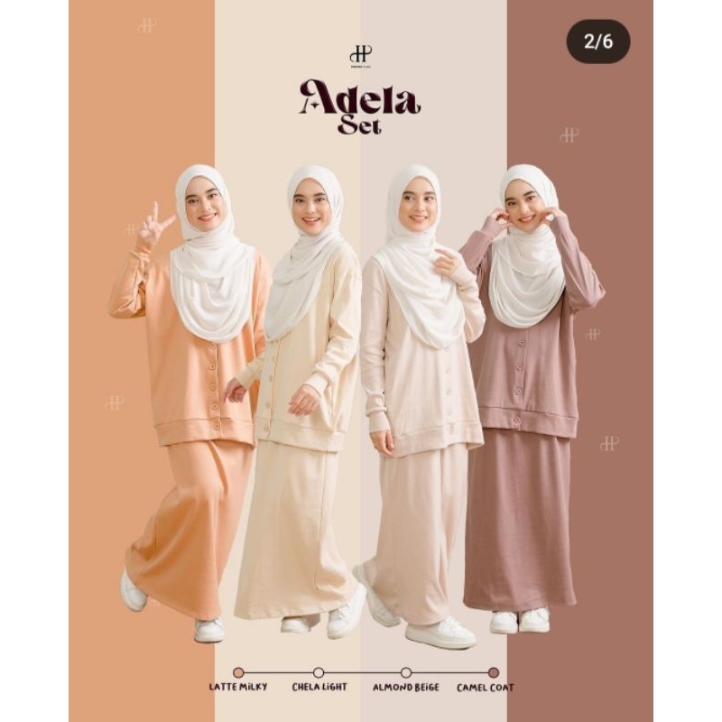 Proper Hijab Adela Set in Chela Light | Shopee Malaysia
